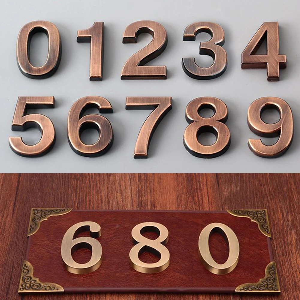 Door-Number-Adhesive-Glossy-3D-House-Number-Door-Plate-Sign-Outdoor ...