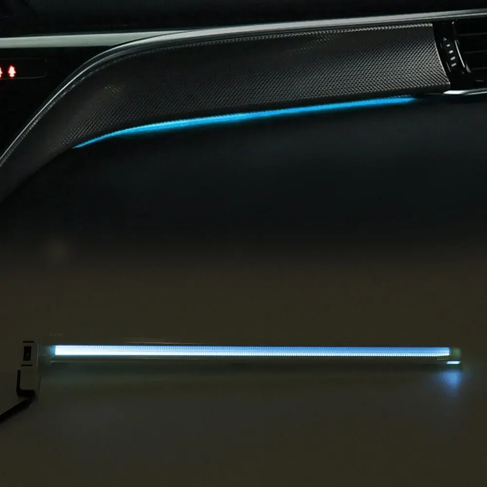1pc-LED-Console-Strips-Light-Blue-Dashboard-Console-Ambient-Lights-Car ...