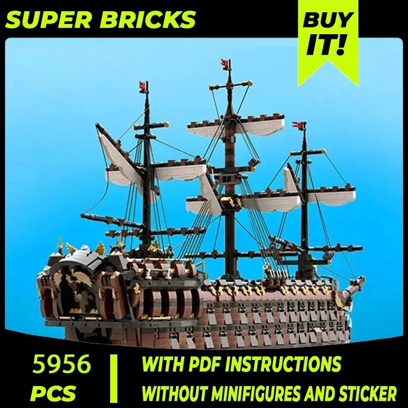 Pirate-Warship-Model-Moc-Building-Bricks-48-Cannon-Pirate-Ship ...