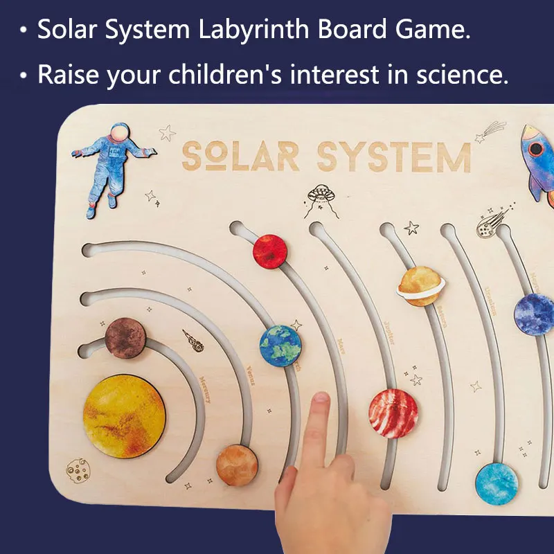 Montessori Solar System Mobile