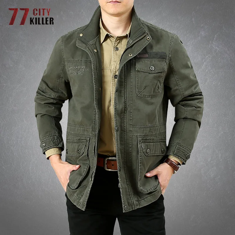 Spring-Autumn-Men-s-Military-Cargo-Jackets-Casual-100-Cotton-Multi ...
