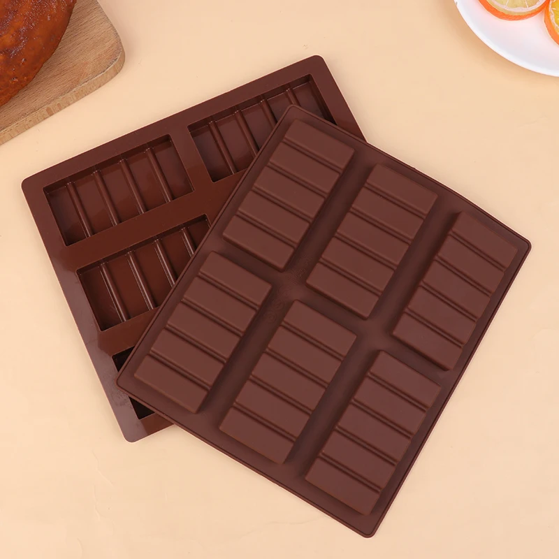 Rectangle-Chocolate-Bar-Mold-DIY-Deep-Non-Stick-Silicone-Thick ...