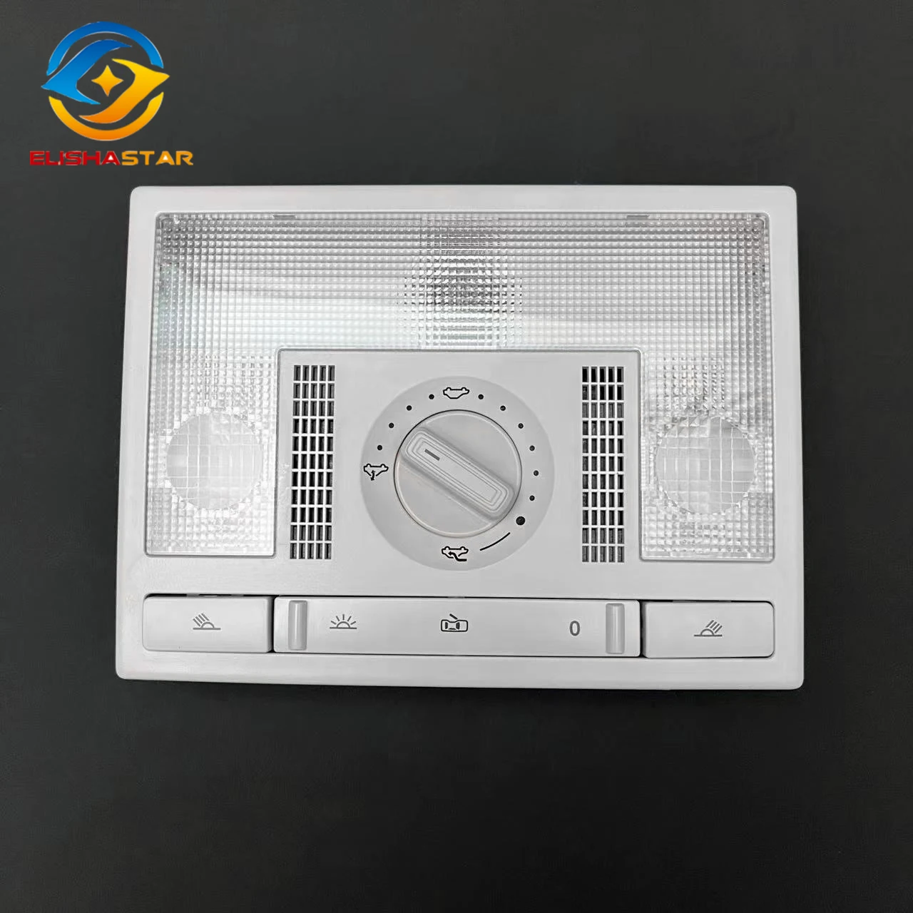 For-VW-Polo-9N-2002-2010-Gray-Dome-Reading-Light-Lamp-with-Sunroof ...