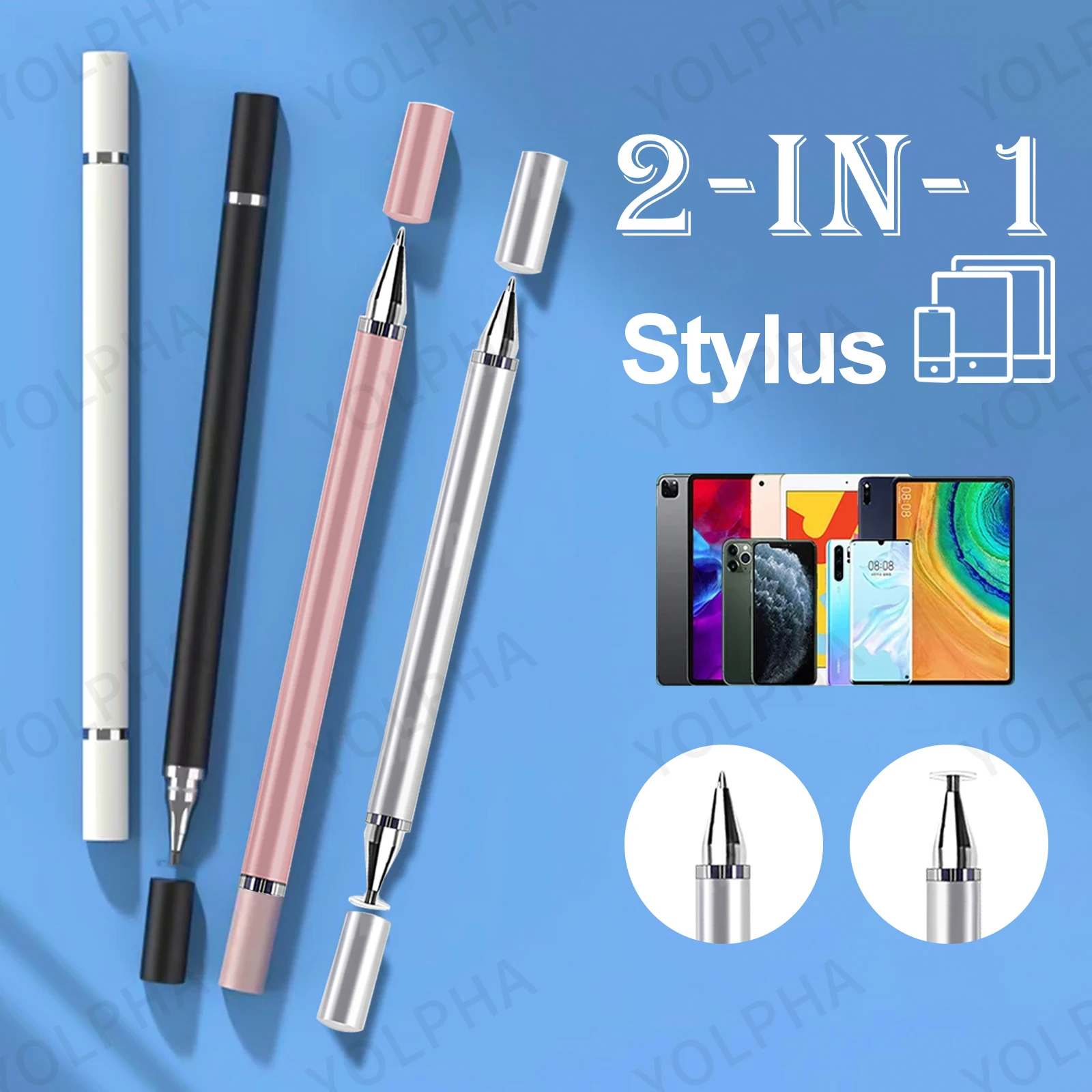 Universal-Stylus-Pen-For-Android-Smart-Phone-For-iPhone-Pad-Tablet-Pen ...