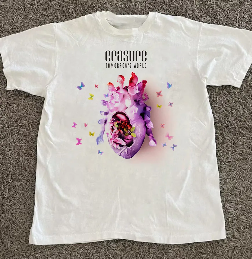 Erasure-Band-Tomorrow-s-World-Album-Unisex-T-Shirt-All-Size-S-To-5XL ...