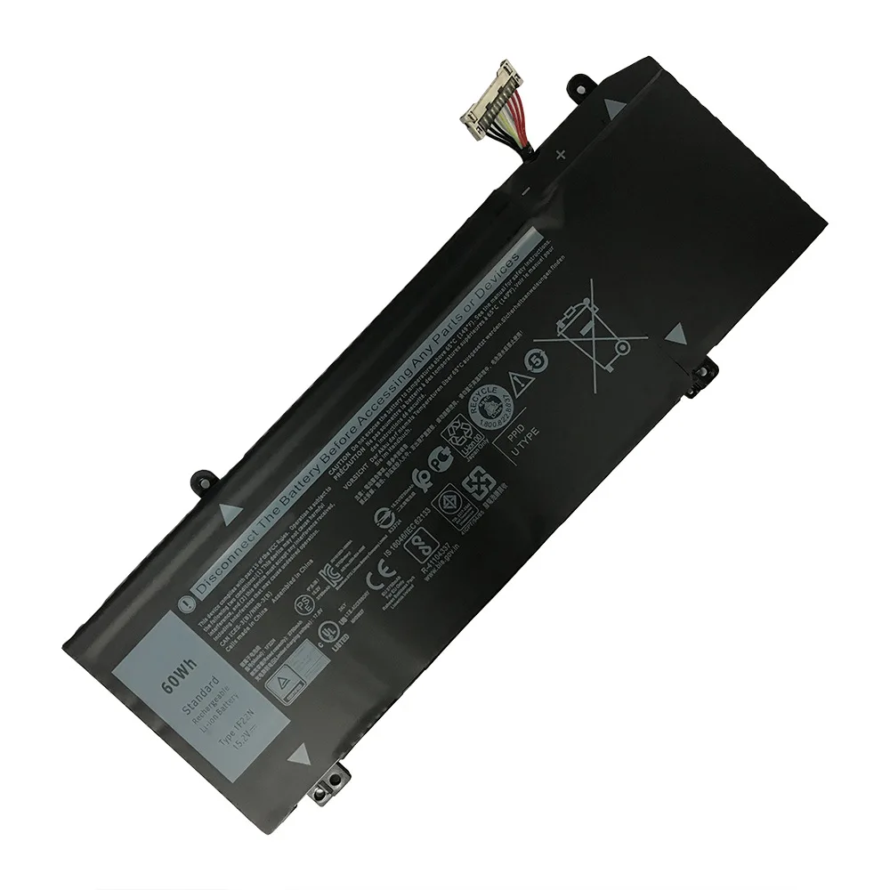 Batería para portátil DELL 0JJPFK 1F22N 3ICP7/54/64-2 K69WH XRGXX ...
