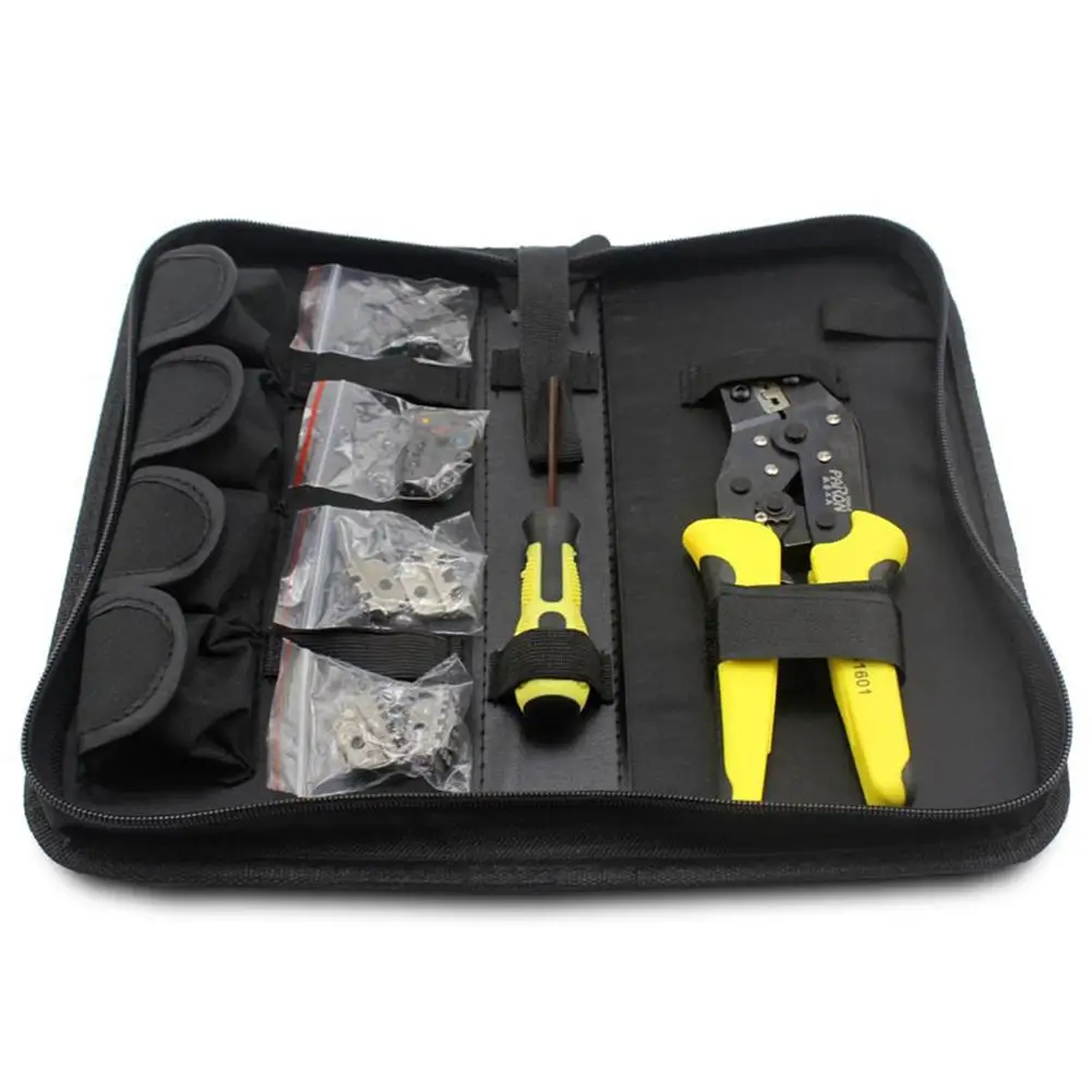 4 In 1 Wire Crimper Pliers Ratchet Terminal Crimping Tool Wire Stripper ...
