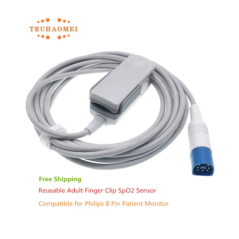 Sensor-SPO2-reutilizable-Compatible-con-Philips-Goldway-MP30-MP50 ...