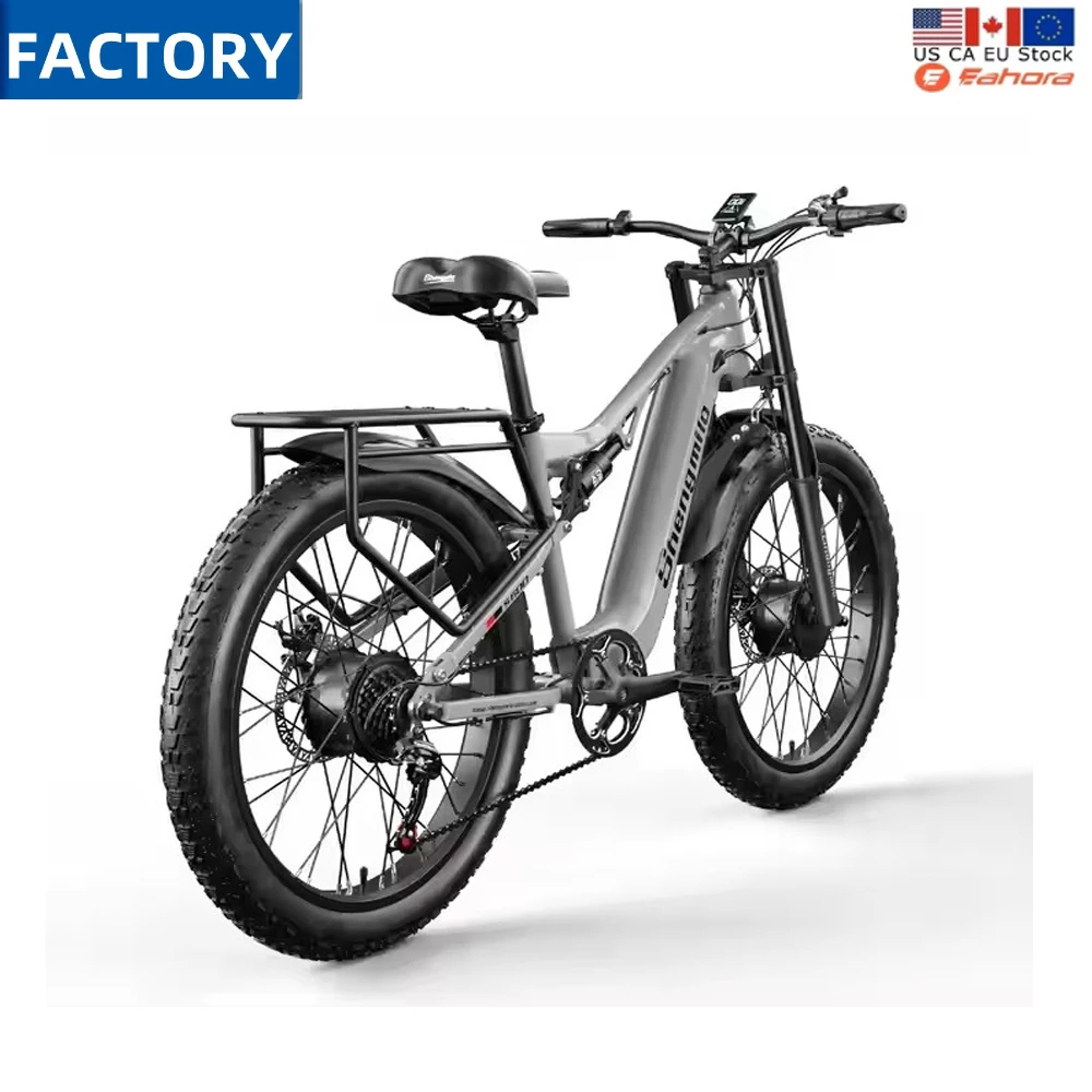 Bicicleta-el-ctrica-de-monta-a-S600-para-hombre-bici-con-dos-motores ...