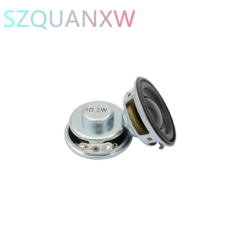 2pcs/lot High Quality Speaker Horn 3w 4r Diameter 4cm Mini Amplifier Rubber Gasket Loudspeaker ...