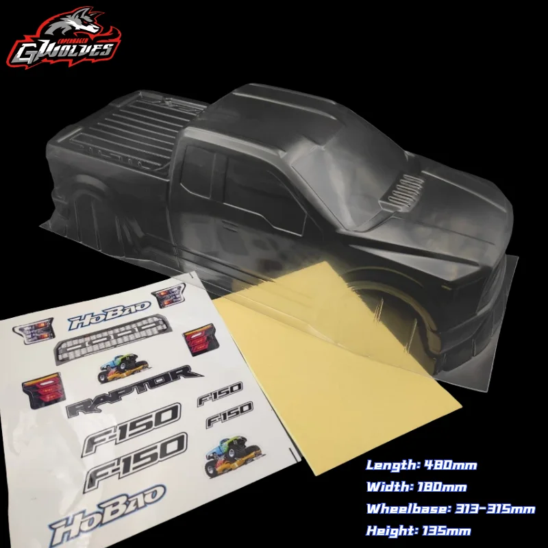 Alta-qualidade-Raptor-Shell-corpo-dist-ncia-entre-eixos-para-HOBAO-OP ...