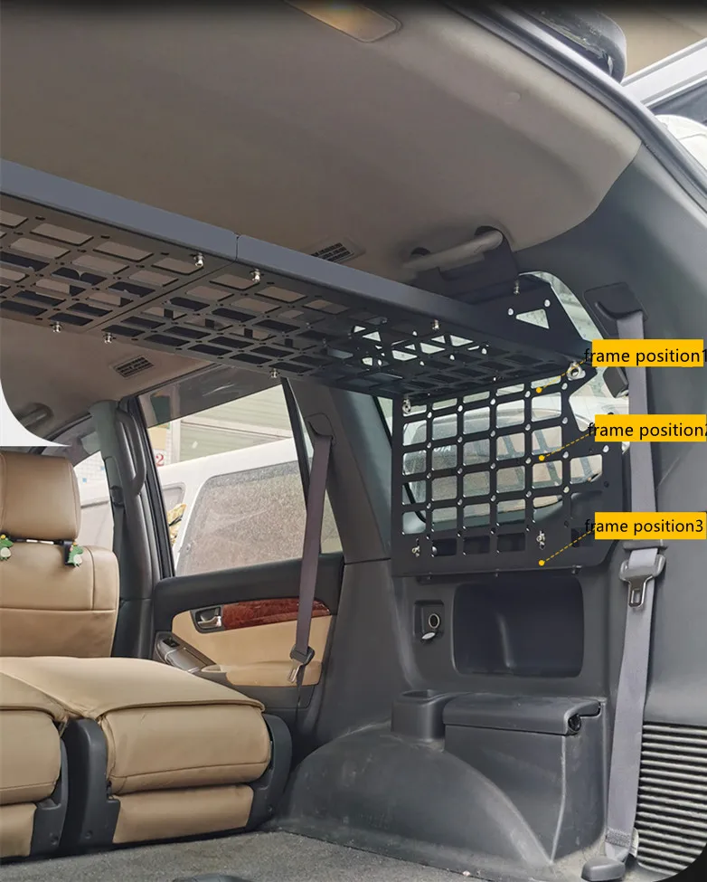 Side-Window-Bracket-Molle-panel-Rear-Trunk-Rack-Modular-Storage-For ...