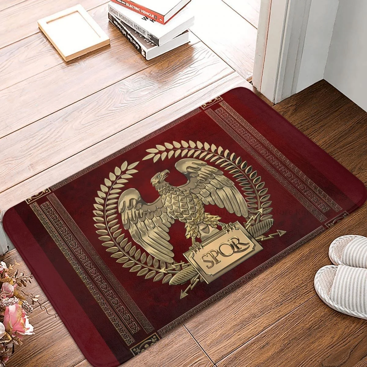 Ancient-Romans-Bedroom-Mat-Empire-Gold-Imperial-Eagle-Doormat-Kitchen ...