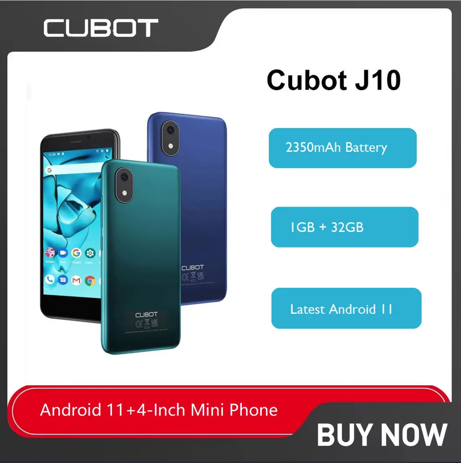 Cubot-tel-fono-inteligente-J10-Smartphone-con-pantalla-de-4-pulgadas ...