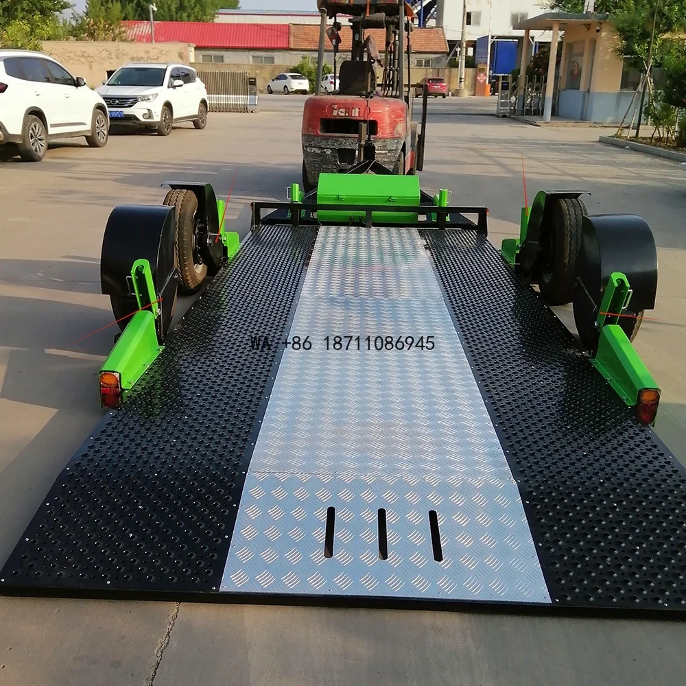 Car Trailer Galvanized Tilt Bed Car Trailer for Sale Race Car Drop Deck ...