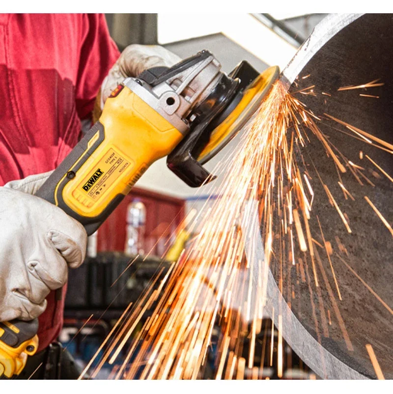 DEWALT DCG406 Brushless Angle Grinder 125mm Flat Head 18V Lithium ...