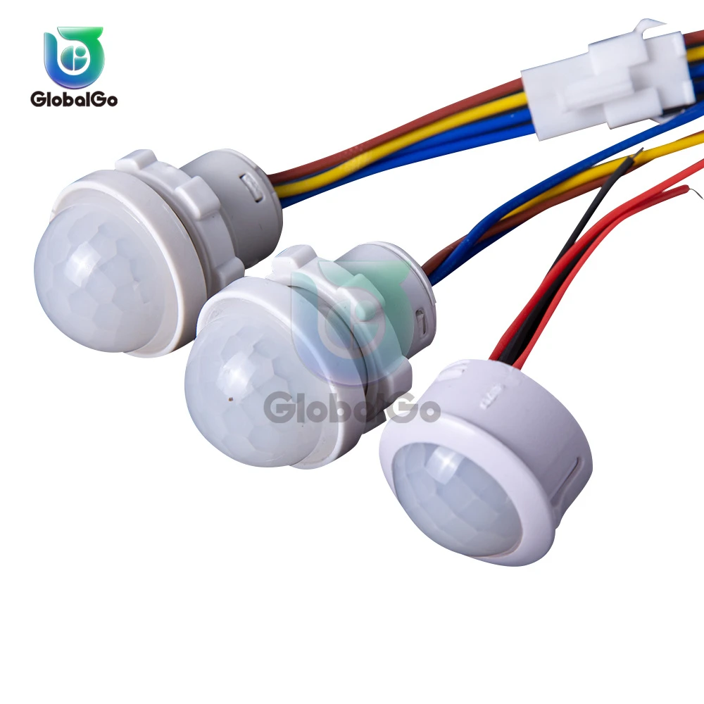 Led Pir No Adjustable Delay Human Body Infrared Detector Ir Infrared ...