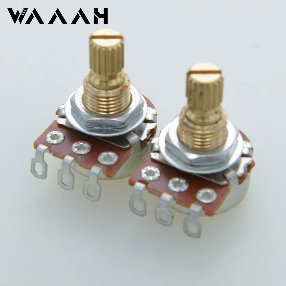 2pcs-Guitar-Potentiometer-Splined-Small-Pot-Brass-Threaded-Shaft-Guitar ...