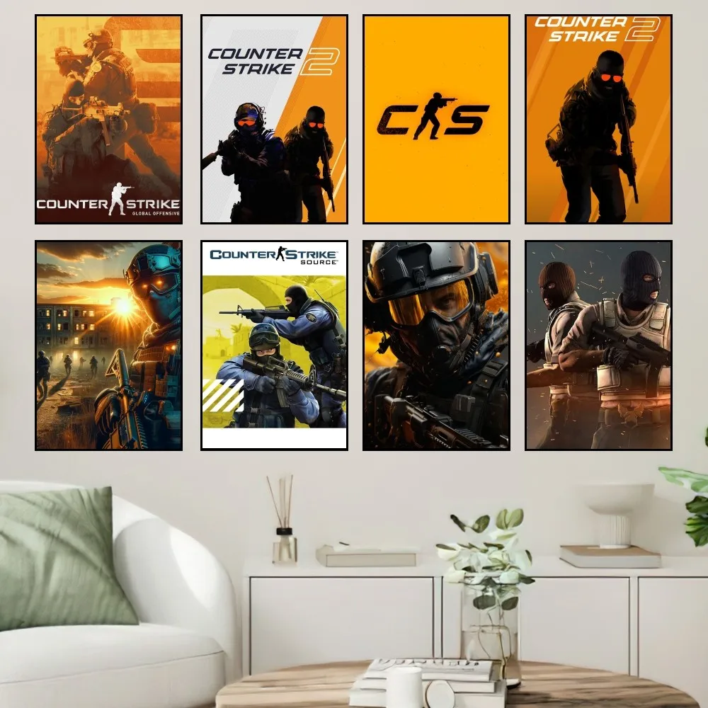 Game-Counter-Strike-2-CS2-Poster-Small-Prints-Wall-Painting-Bedroom ...