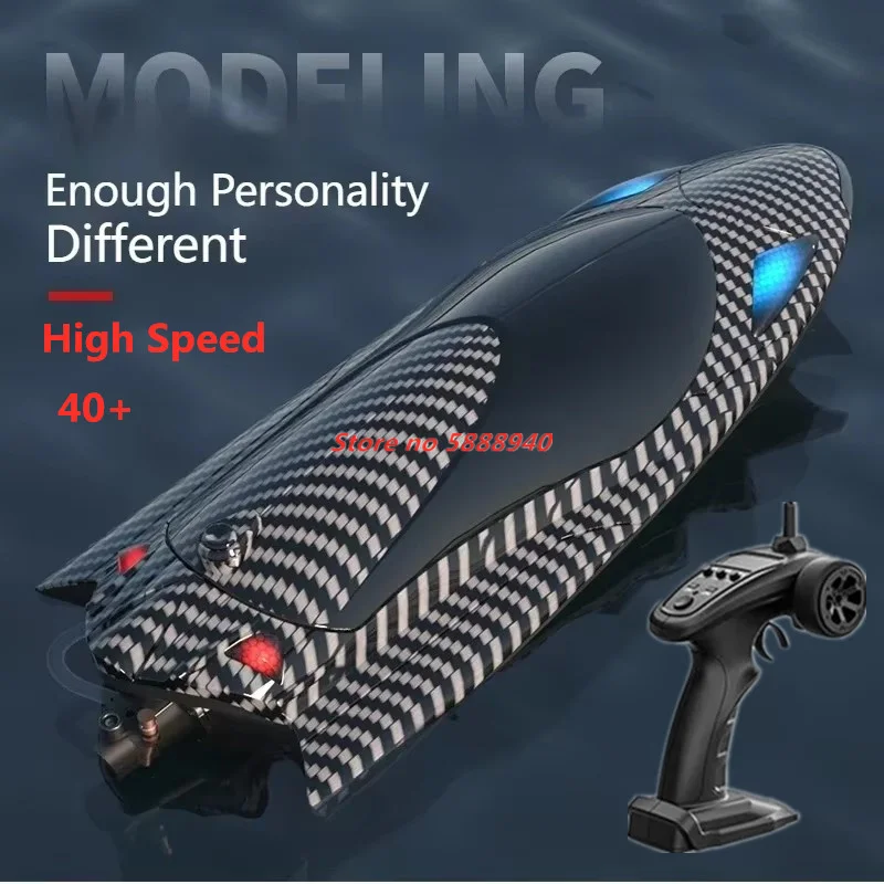 40KM-H-Turbo-Jet-High-Speed-RC-Speedboat-Four-Channel-Full-Scale-Model ...