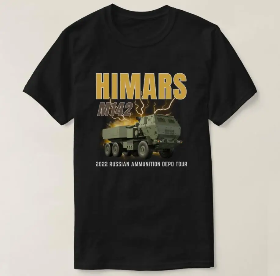 Himars M142 Russian Ammunition Depo Tour Men T Shirt Short Sleeve Casual 100% Cotton O Neck ...