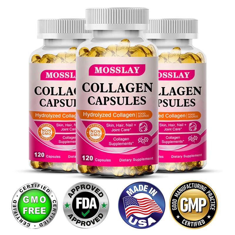 100-Natural-Complex-Collagen-Peptides-Anti-Aging-Reduce-Wrinkles ...