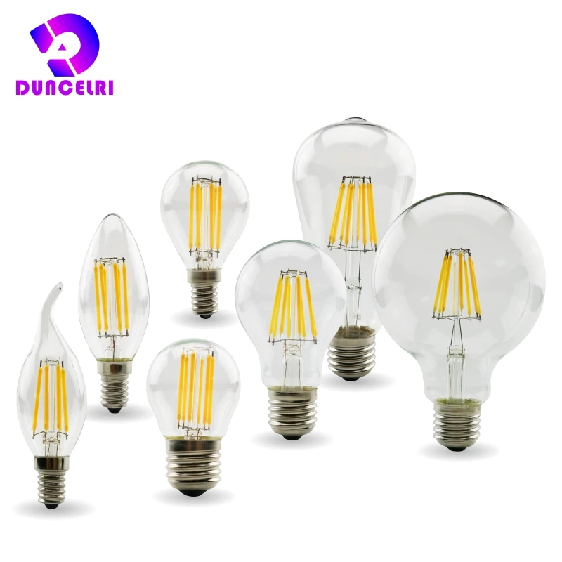 Edison Bulb G80 G95 G125 Retro Lamp | Led Filament Bulb G125 Vintage ...