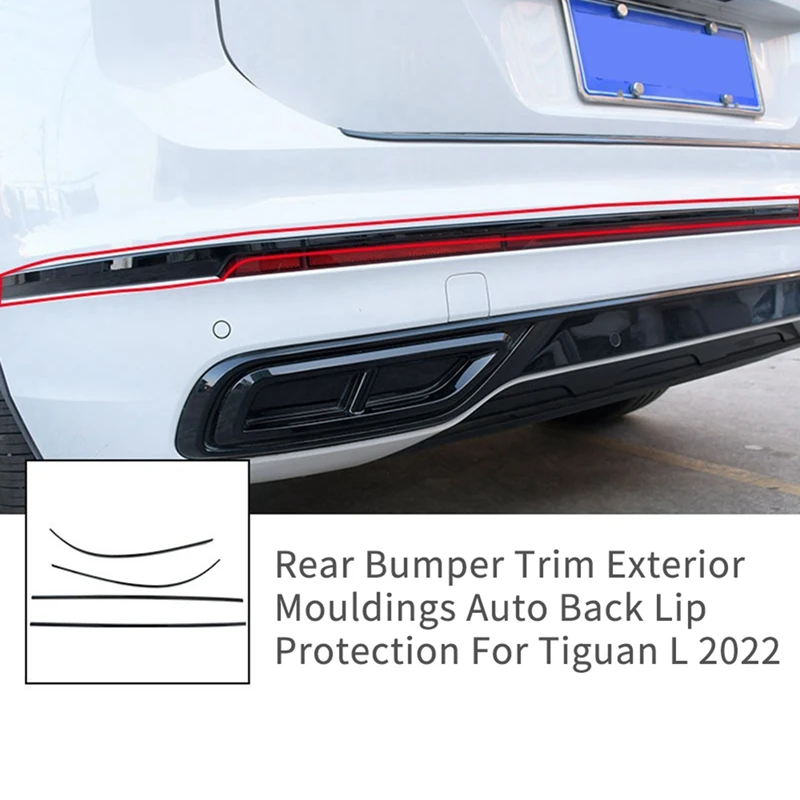 Rear-Bumper-Appearance-Modification-Parts-For-VW-Tiguan-L-2022-2023 ...