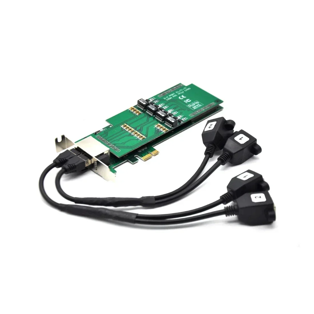 Selling E1 Digital card TE420E E1 T1 J1 Voip Gateway PRI Card Asterisk ...