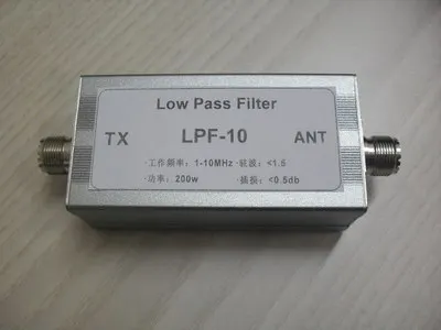 Low Pass Filter Lpf-10 Dc-10mhz Shortwave Low Pass Filter Sensor - Abs ...