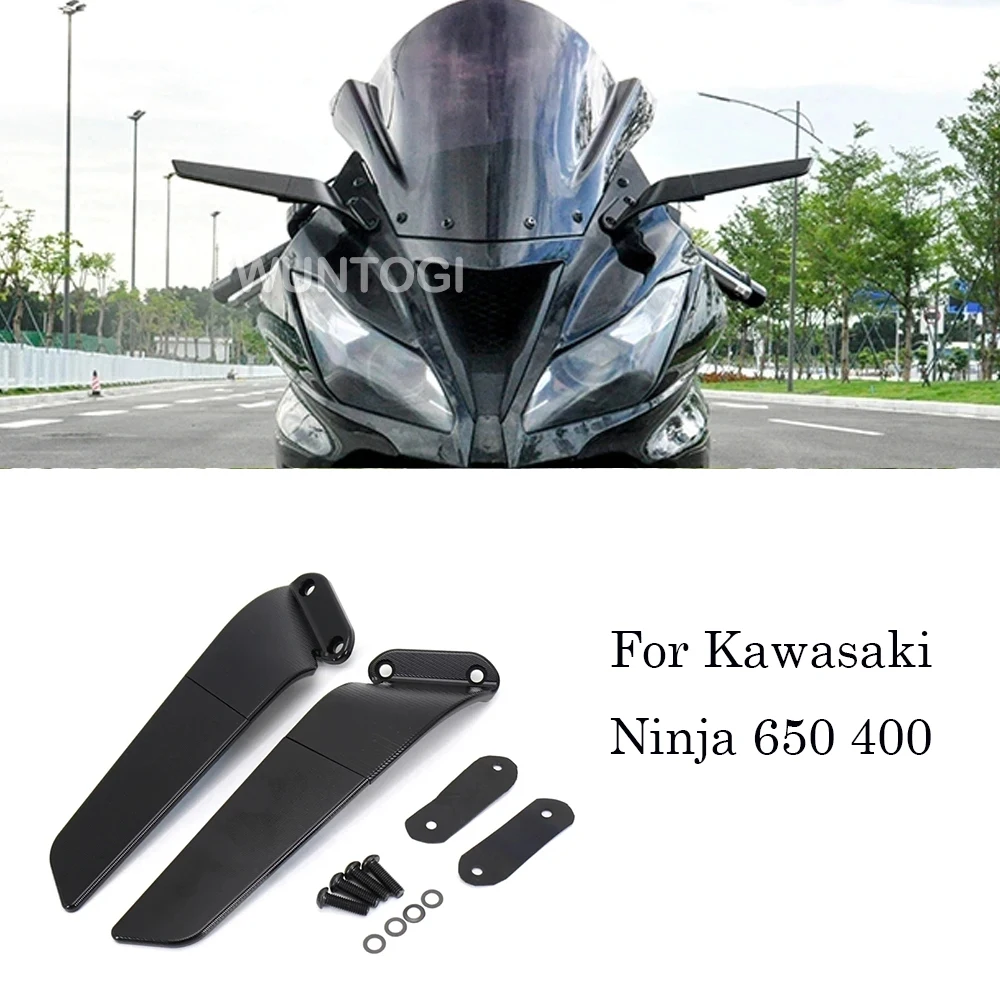 Mo-torcycle-Rearview-Mirror-Reversing-Mirro-Ninja650-Ninja400-Invisible ...