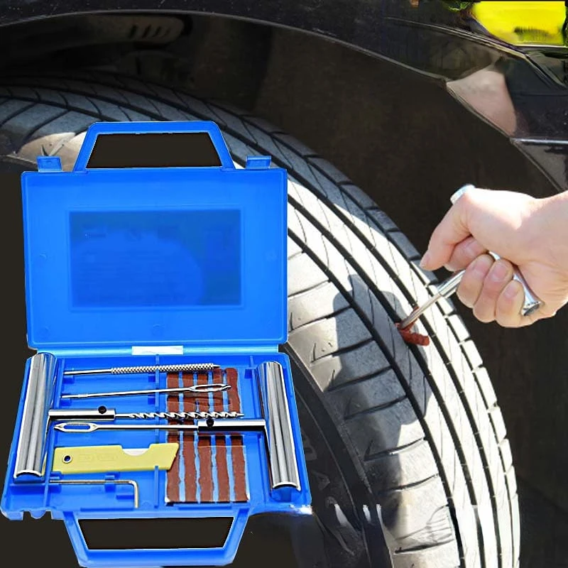 Auto Rivet Tool Set Tire Repair Set Puncture Repair Tools Car Van ...