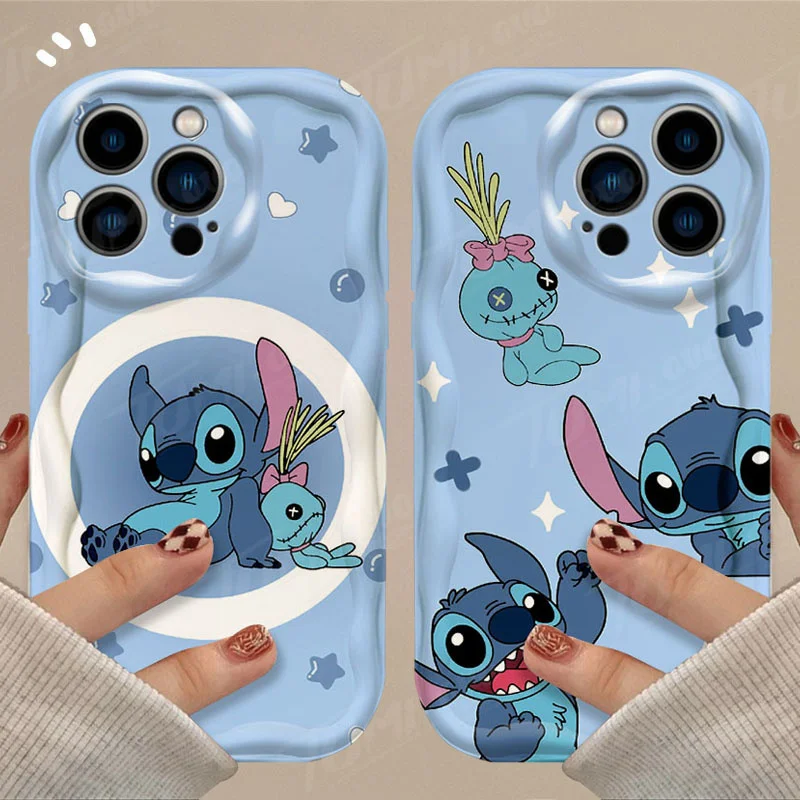 Coque-en-silicone-souple-avec-dessin-anim-Disney-Stitch-coque-vague-3D ...