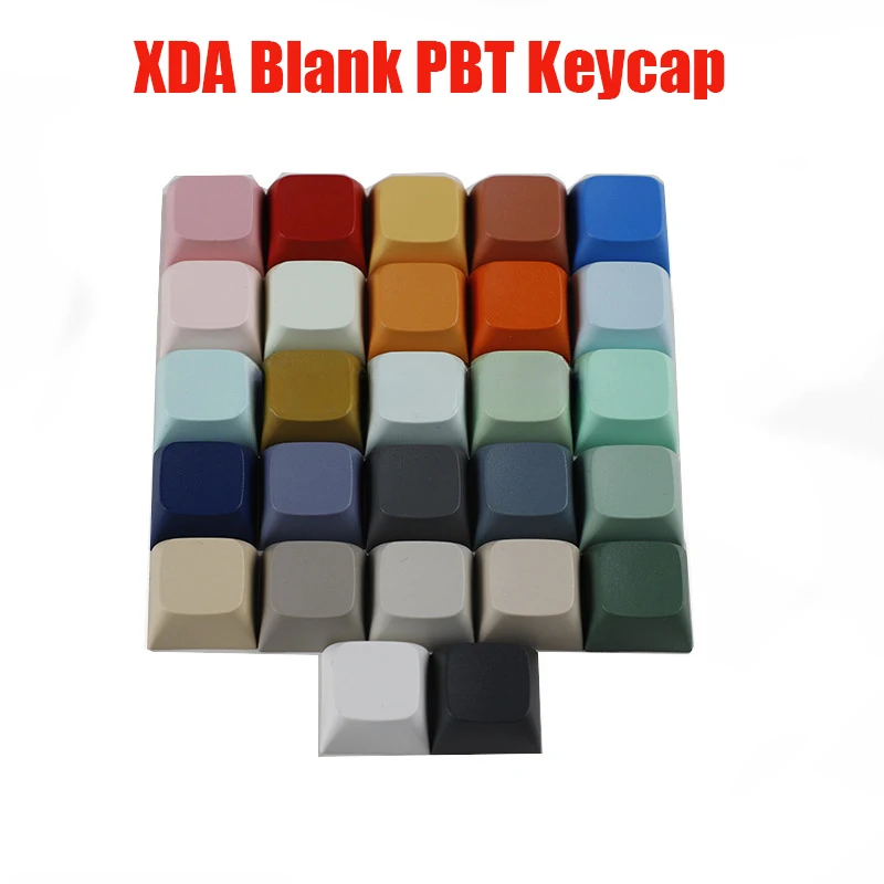 New-XDA-Print-Blank-1U-PBT-Keycap-Mechanical-Keyboard-Pure-Mixed-Color ...