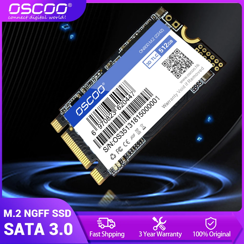 OSCOO-SSD-M-2-2242-Hard-Drive-Disco-Duro-SSD-SATA-NGFF-128GB-256GB ...