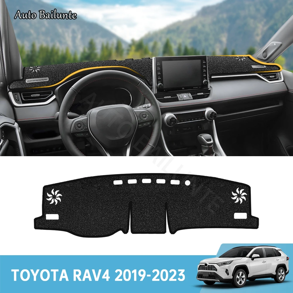 For-Toyota-Rav-4-Rav4-2019-2020-2021-2022-2023-Car-Dashboard-Cover-Mat ...