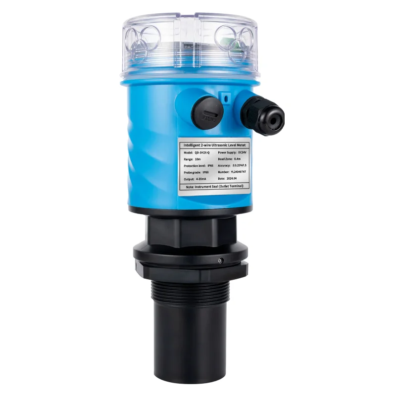 4-20mA-RS485-Relays-Liquid-Level-Sensor-Transmitter-No-Contact-Oil-Fuel ...