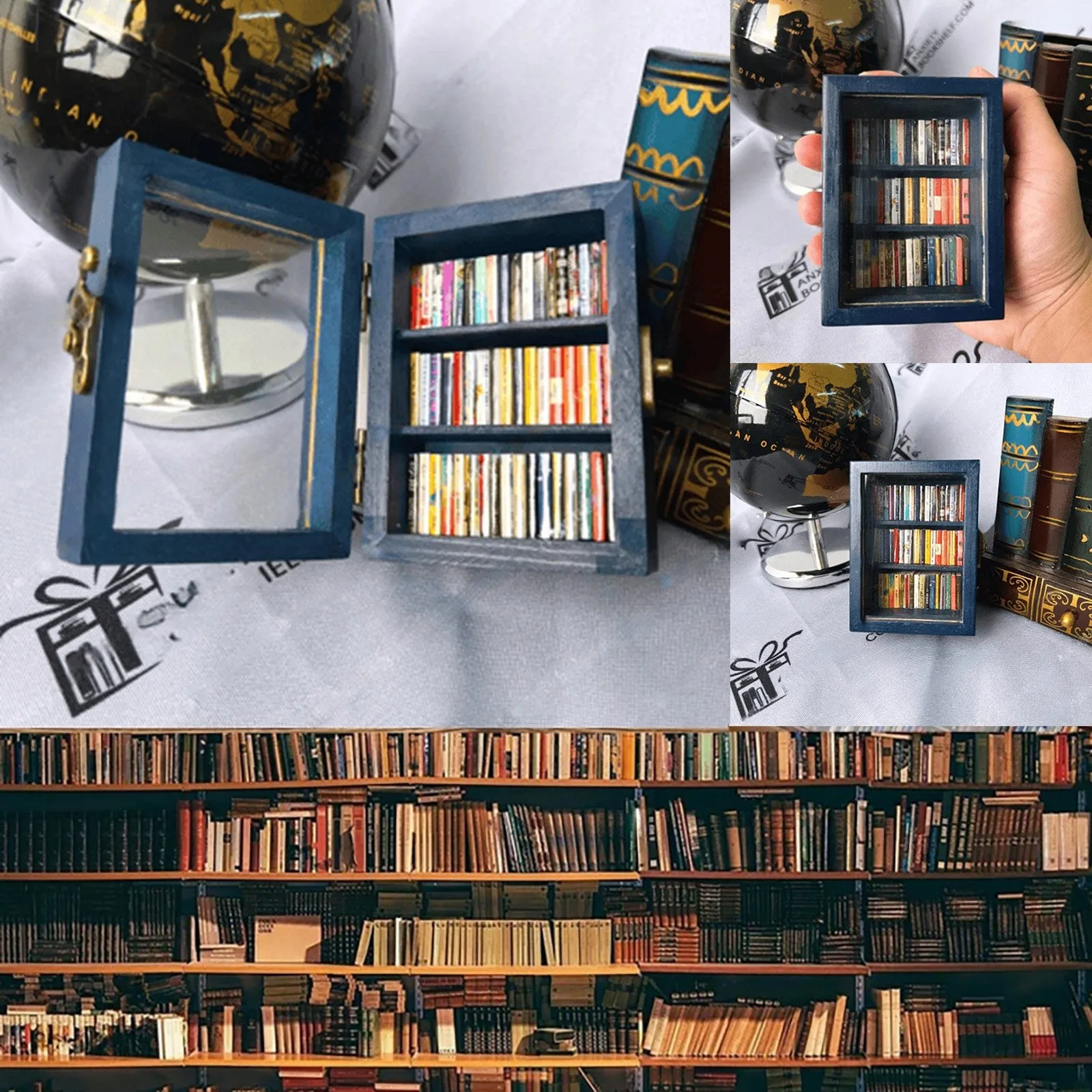 Creative-Anti-Anxiety-Stress-Relief-Shake-Away-Anxiety-Mini-Bookshelf ...