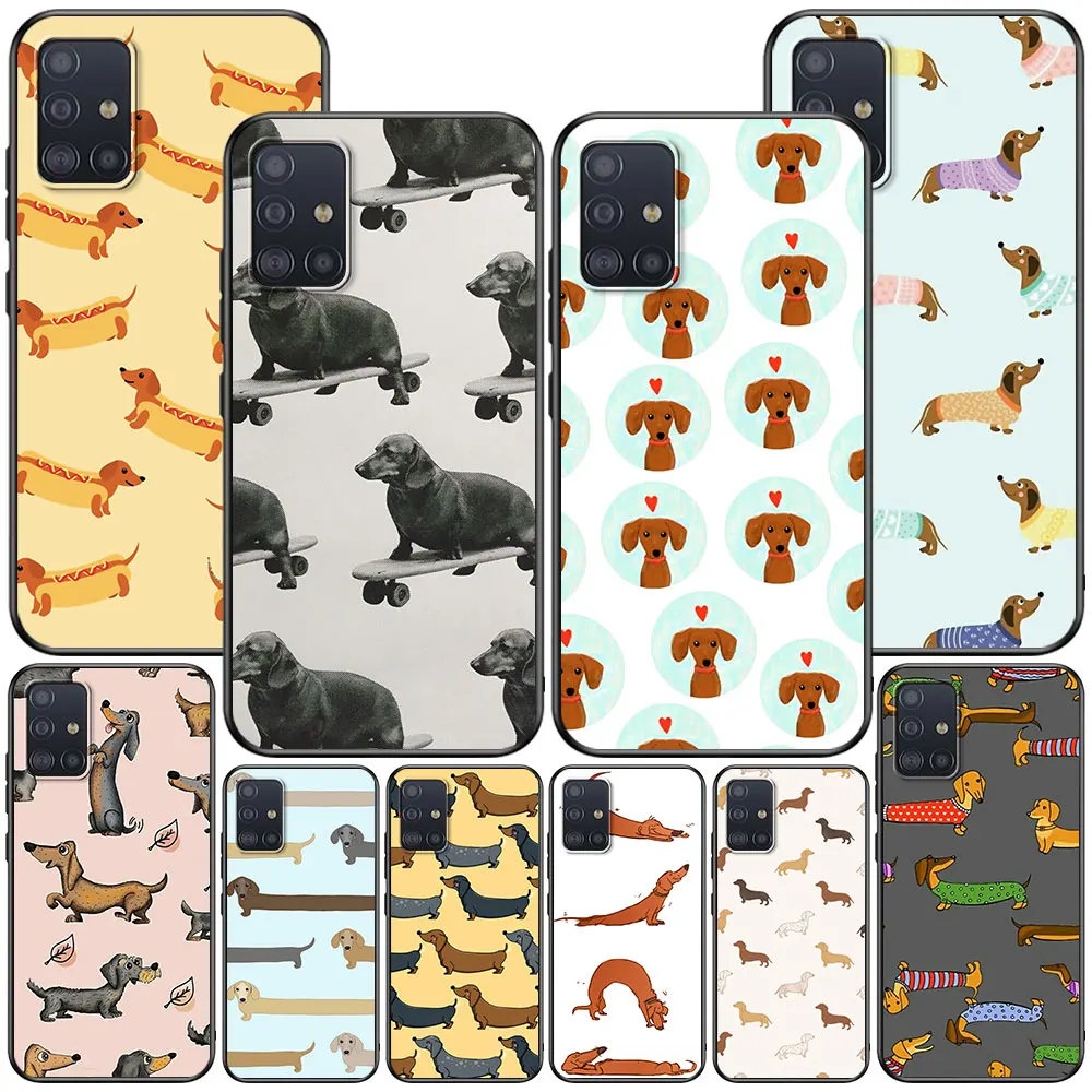 Dachshund-Dog-Love-Phone-Case-for-Samsung-Galaxy-A53-A54-A52-A12-A51 ...