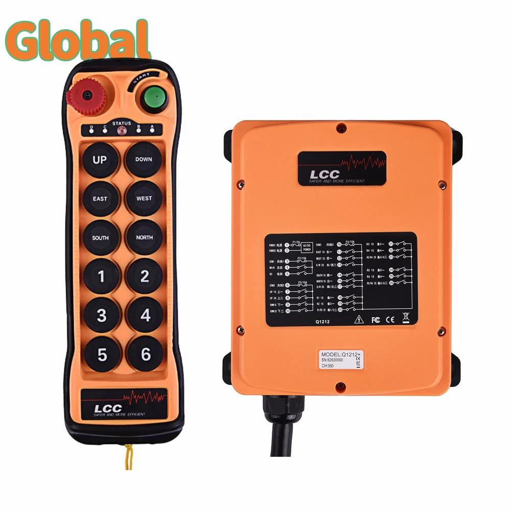 Q1212-doble-velocidad-12-botones-gr-a-de-Radio-inal-mbrica-Industrial-interruptores-de-Control ...