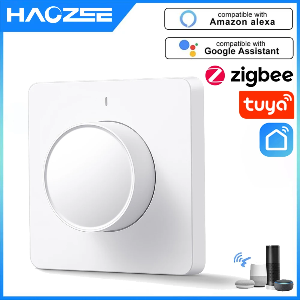 Wifi Smart Switch Rotary Dimmer | Zigbee Switch Dimmer | Zigbee Dimmer ...