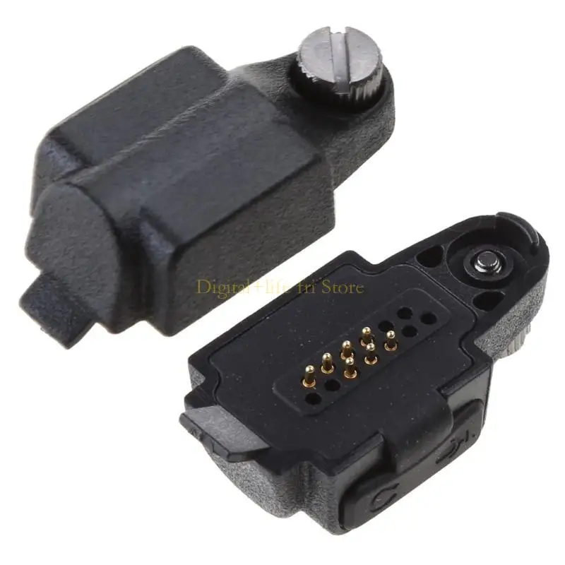 Audios Adapter to 2 Pin Connector Walkie-Talkies Earpiece for GP328Plus ...