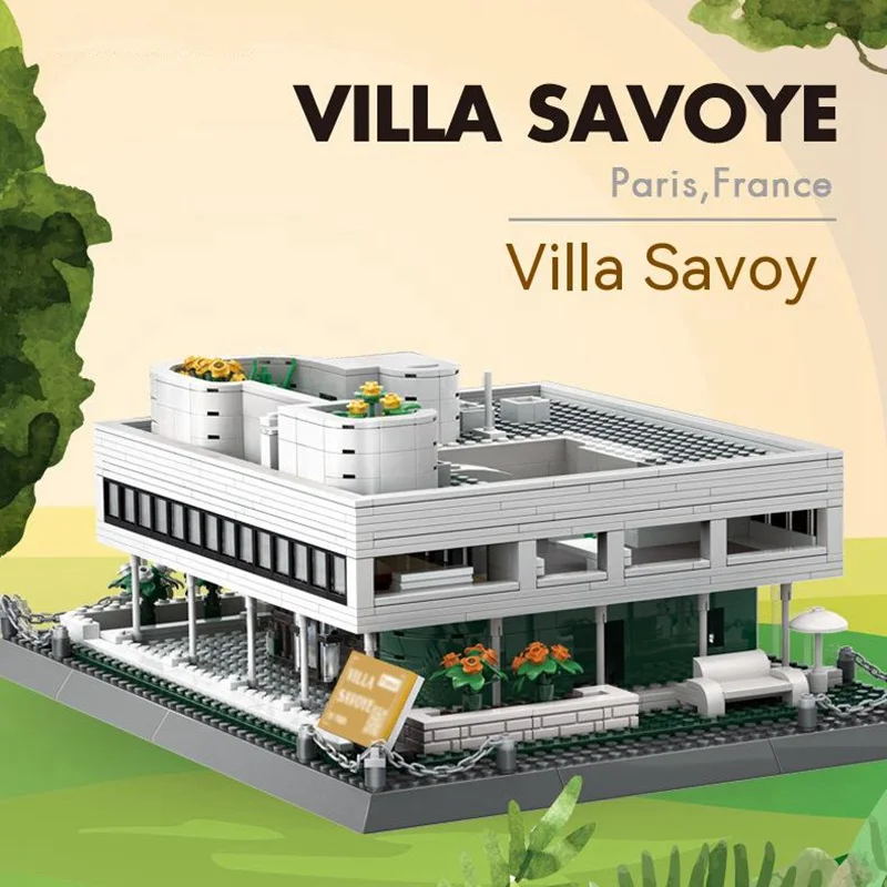 Wange-Blocks-French-Country-Lodge-Home-Villa-Model-Architecture ...