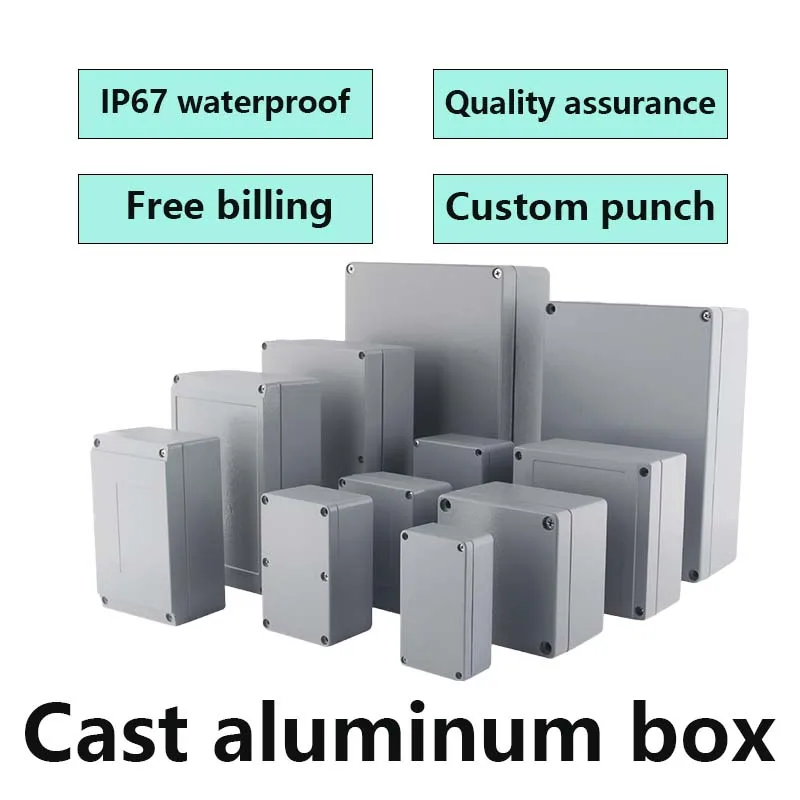 Aluminium-Enclosure-Waterproof-Box-Electronics-Housing-Alloy-Case-IP67 ...