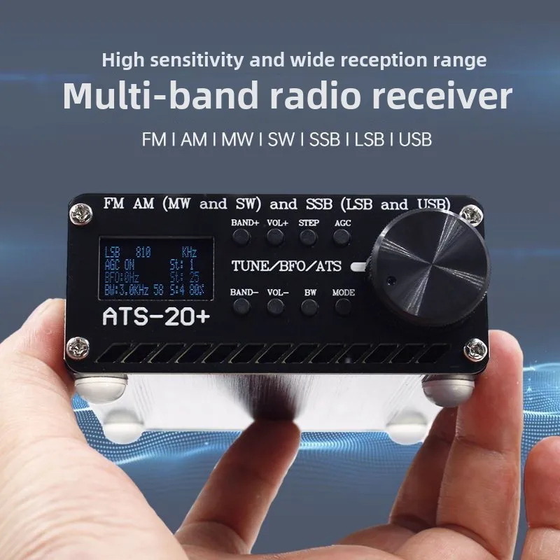 ATS-20+ Plus Full Band Radio ATS20 V2 SI4732 Radio Receiver DSP SDR ...
