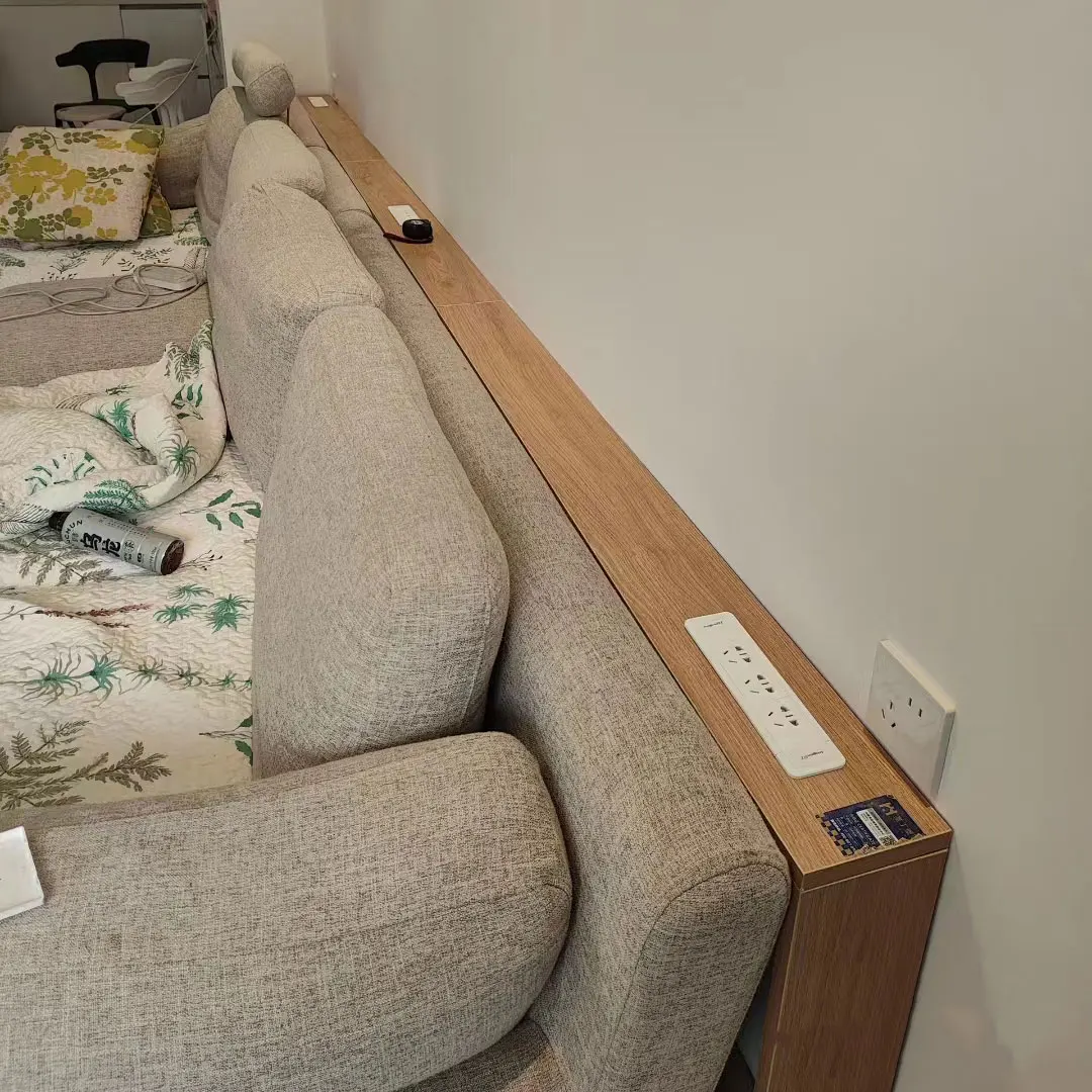 Prateleira-traseira-do-sof-personalizado-com-soquete-mesa-longa-mesa-super-estreita-estante-el ...