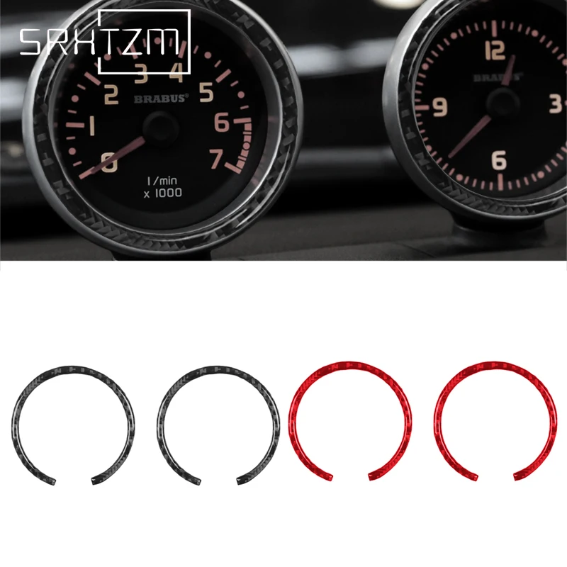 Carbon-Fiber-Speedometer-Frame-Sticker-for-Mercedes-Benz-Smart-451 ...