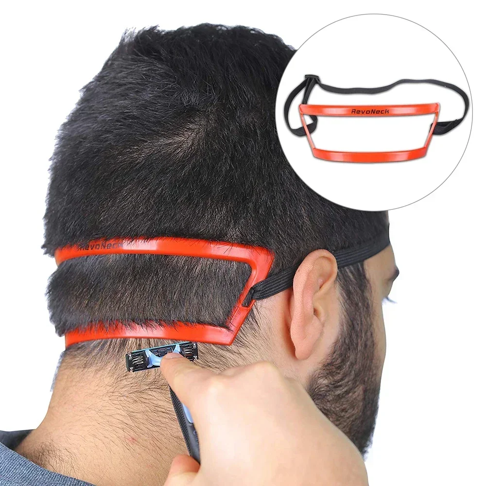 Hair Trimming Ruler Neckline Guide Shaping Styling Beard Template Comb ...