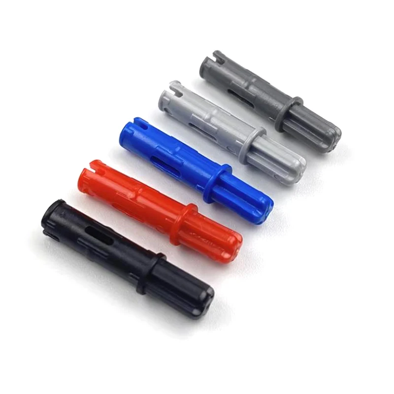 11214 Axle Pin 3L with Friction Ridges Lengthwise and 1L Axle Bricks ...