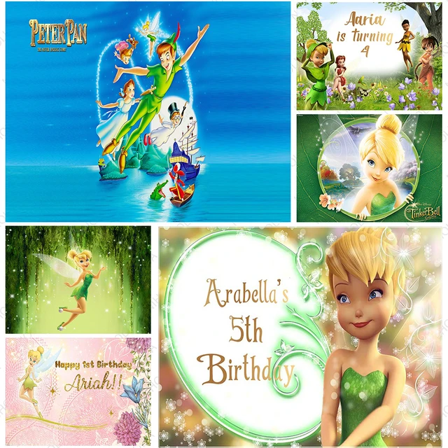 Disney Tinkerbell Photography Backgrounds Girls Birthday, 47% OFF